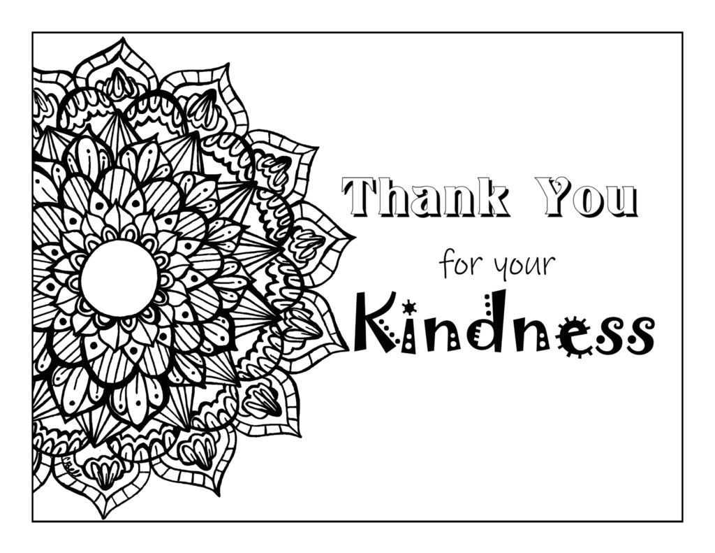 Thank You Coloring Page – Pink Woobie Creative